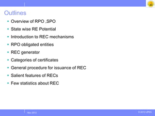 REC Mechanism -A overview | PPT