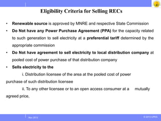 REC Mechanism -A overview | PPT