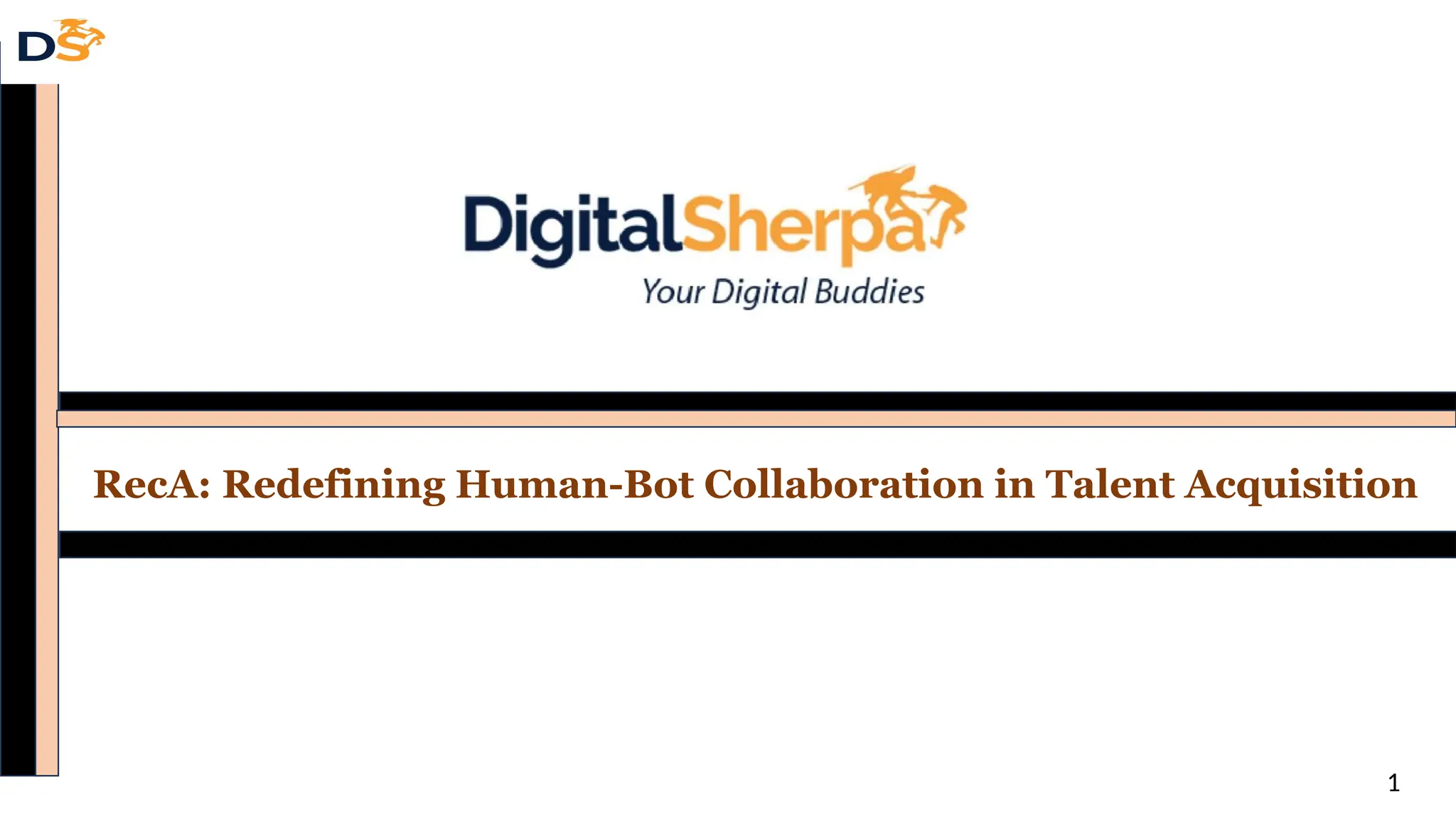 RecA: Transforming Human-Bot Collaboration in Talent Acquisition | PPT