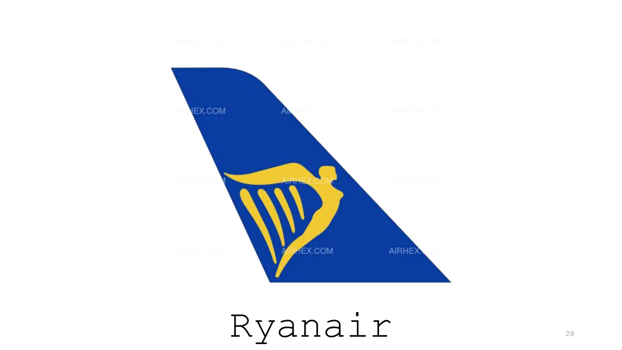 Airlines tail logos list with names for students | PPTX