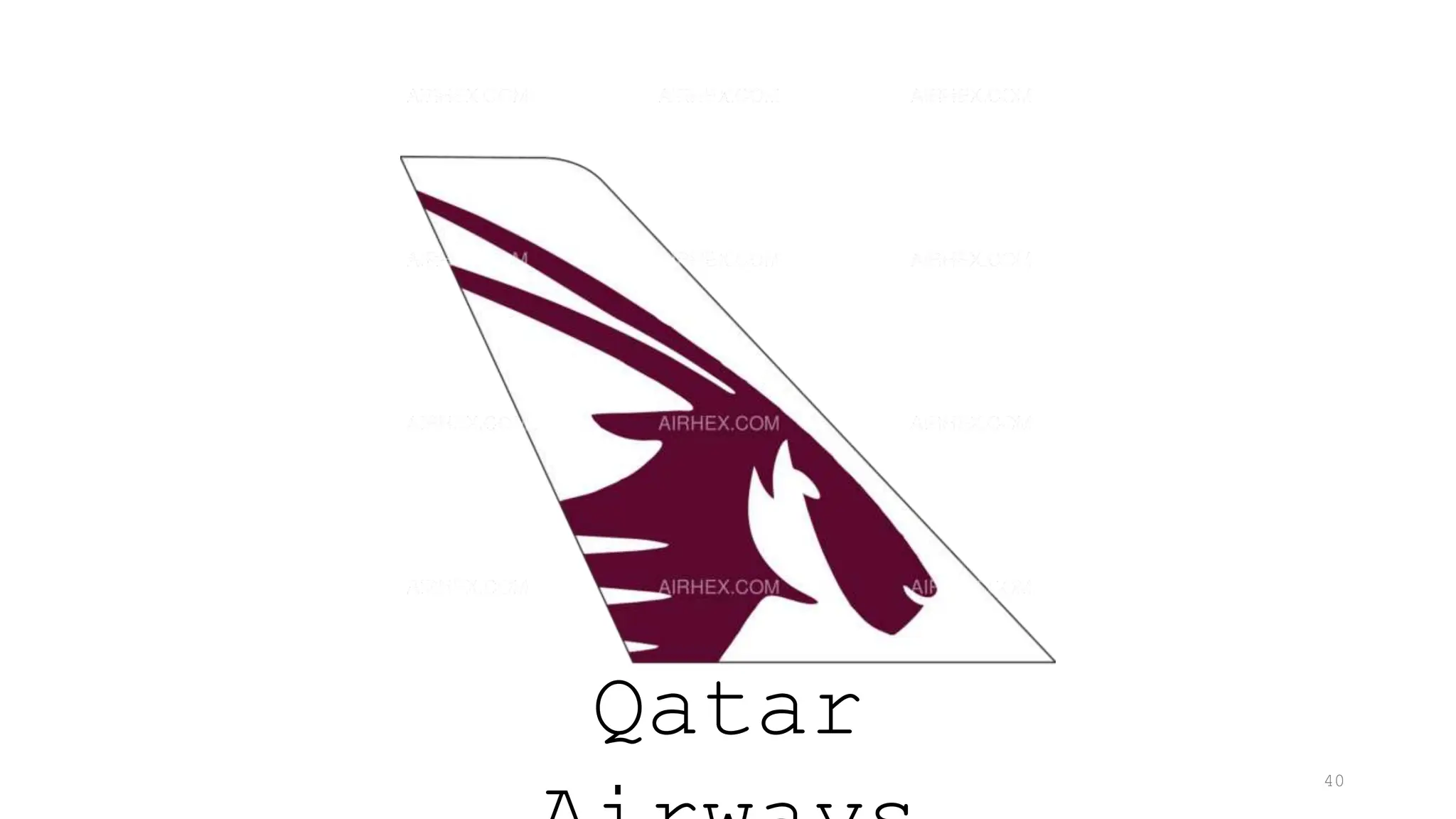 Airlines tail logos list with names for students | PPTX