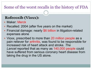 Recall of ph product | PPTX
