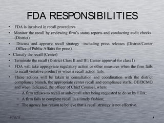 Recall procedures | PPT