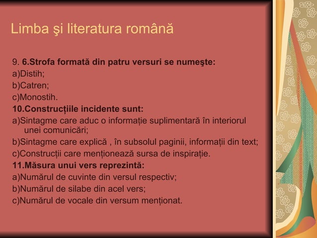 Recapitulare clasa a viii a a | PPT