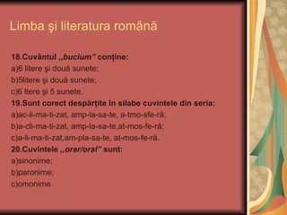Recapitulare clasa a viii a a | PPT