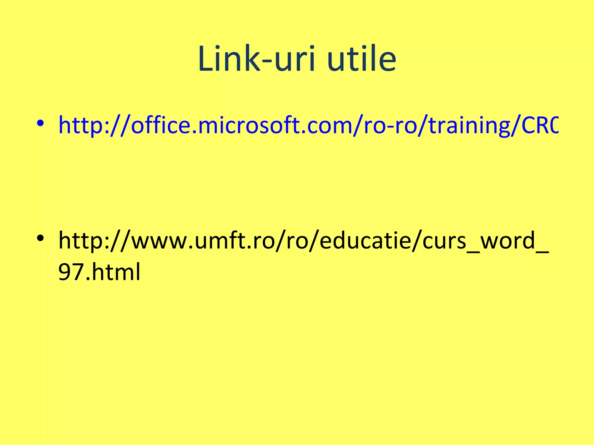 Recapitulare Microsoft Word | PPT