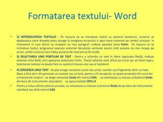 Recapitulare Microsoft Word | PPT
