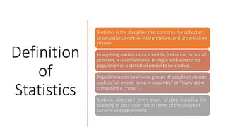 Recapitulation of Basic Statistical Concepts .pptx