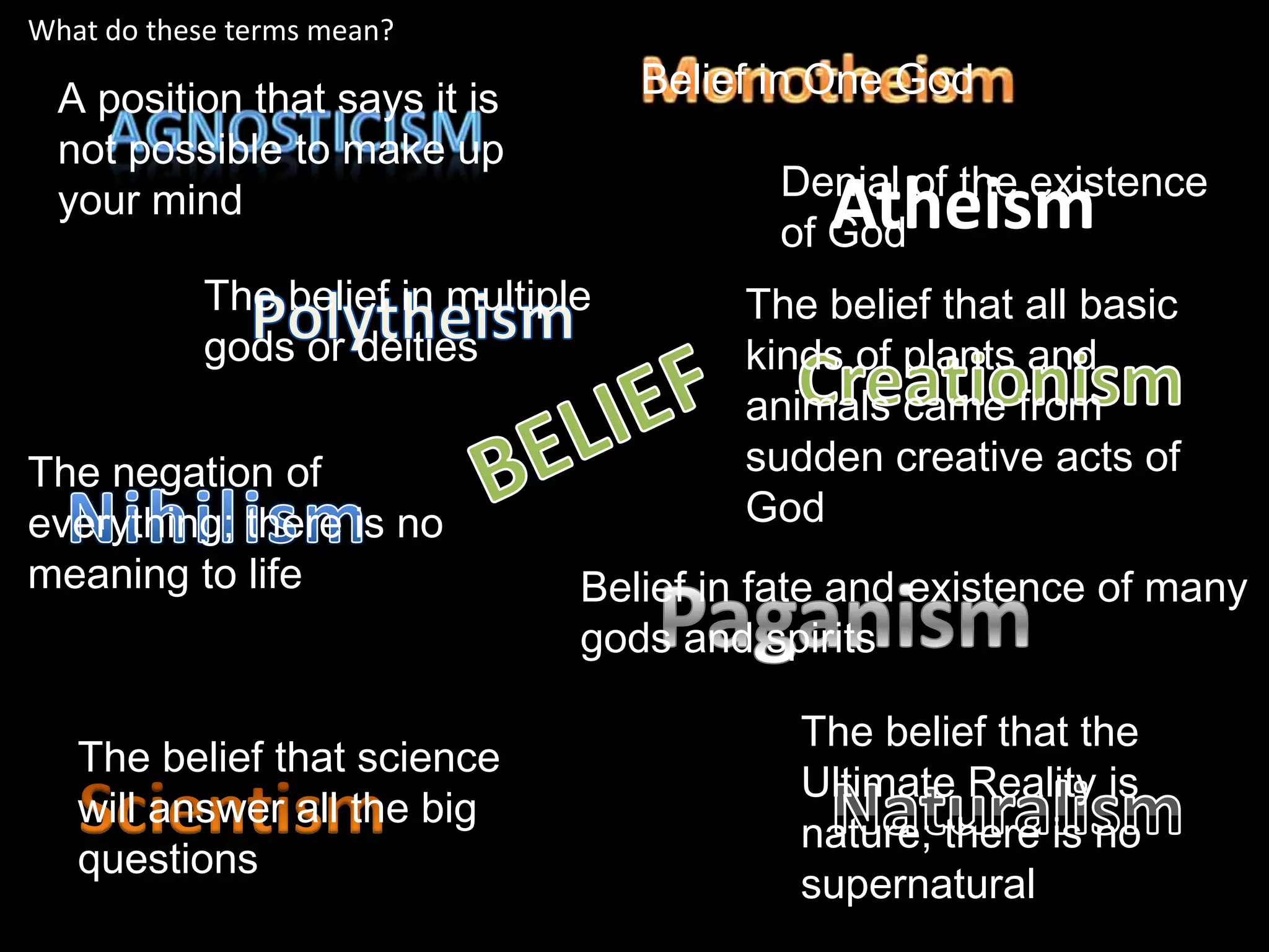 7 Dimensions of Religion | PPTX