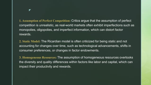 recardian theory of rent david ricardo ECONOMICS THEORY OF DISTRIBUTION ...