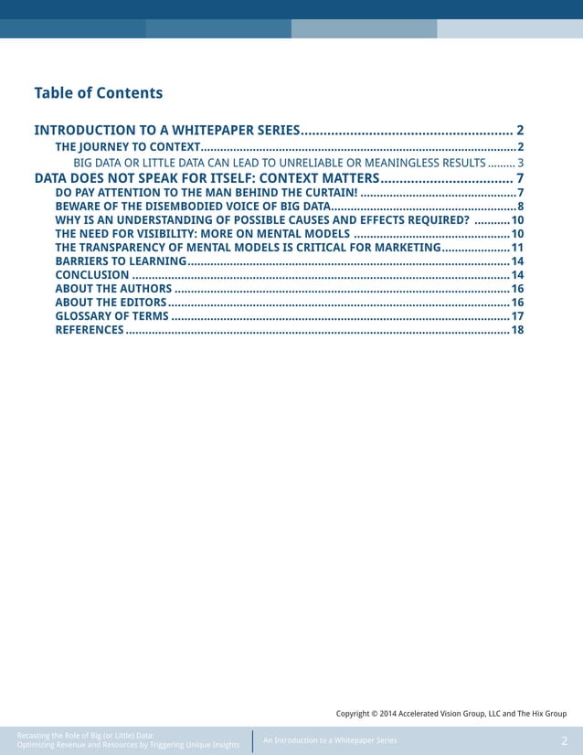 Recasting the Role of Big (or Little) Data | PDF
