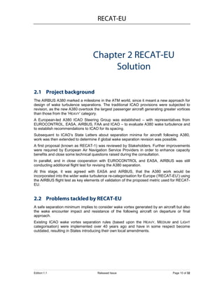 RECAT-EU - Introduction | PDF