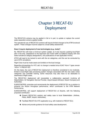RECAT-EU - Introduction | PDF