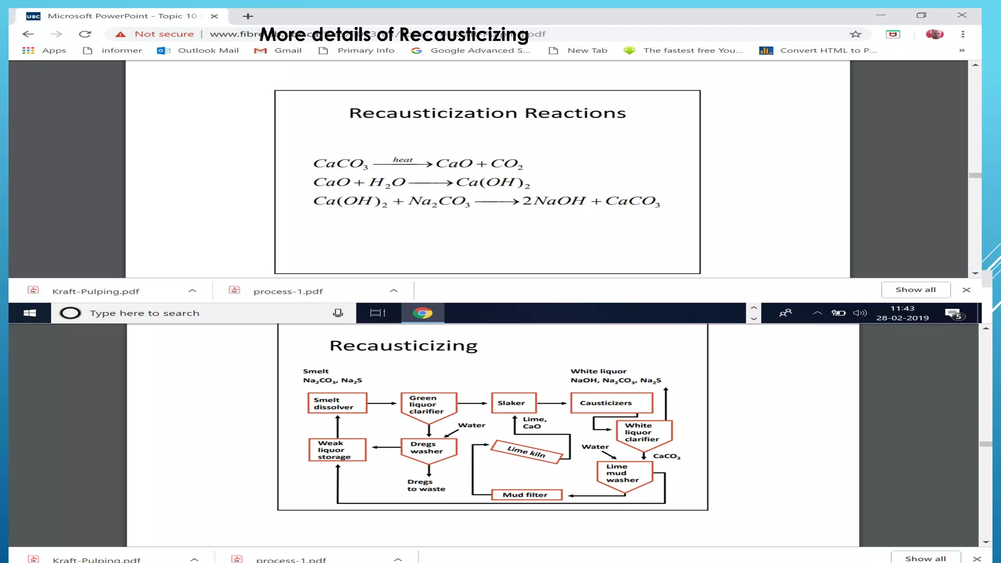 Recausticizing systems | PDF