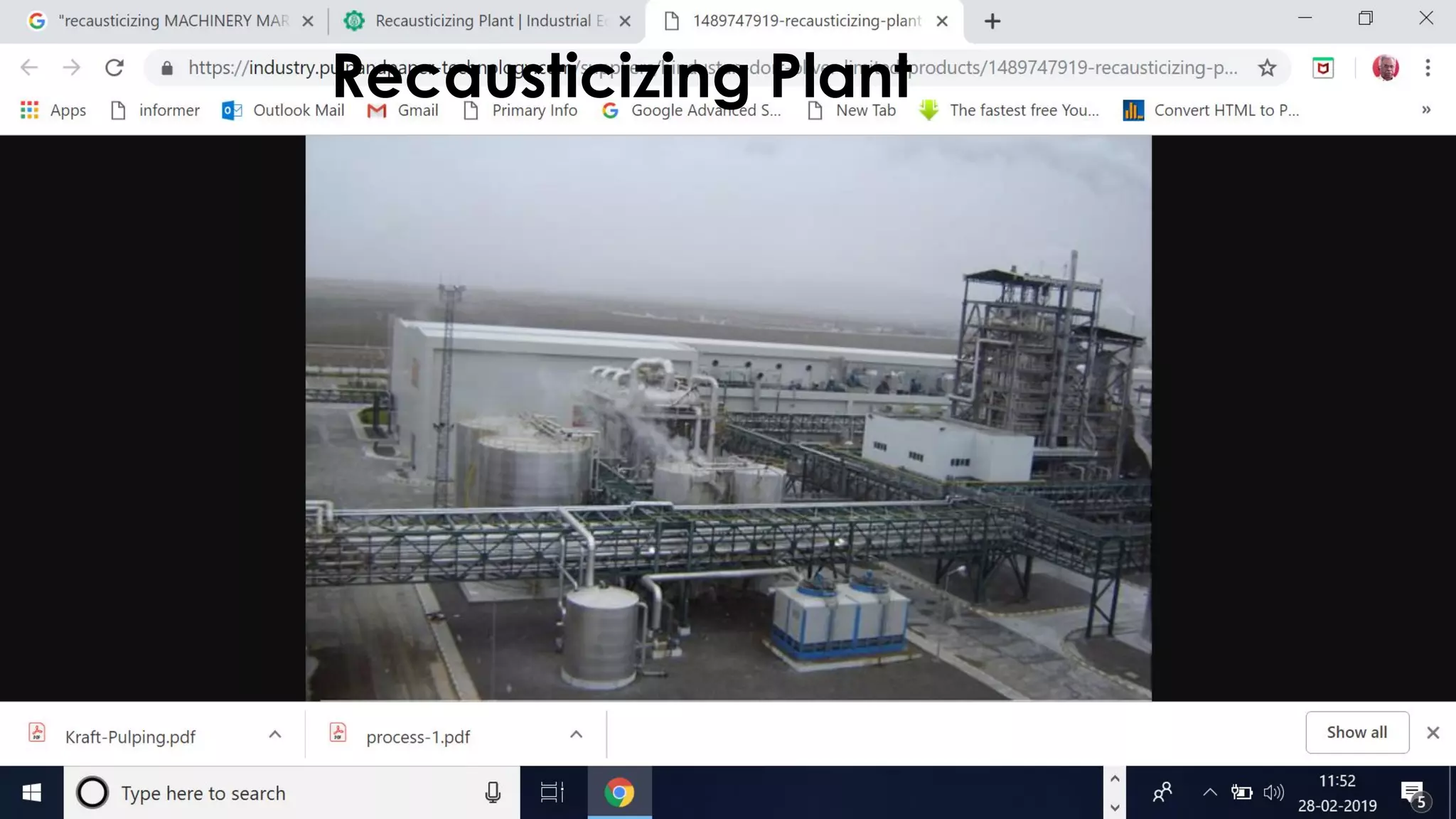 Recausticizing systems | PDF