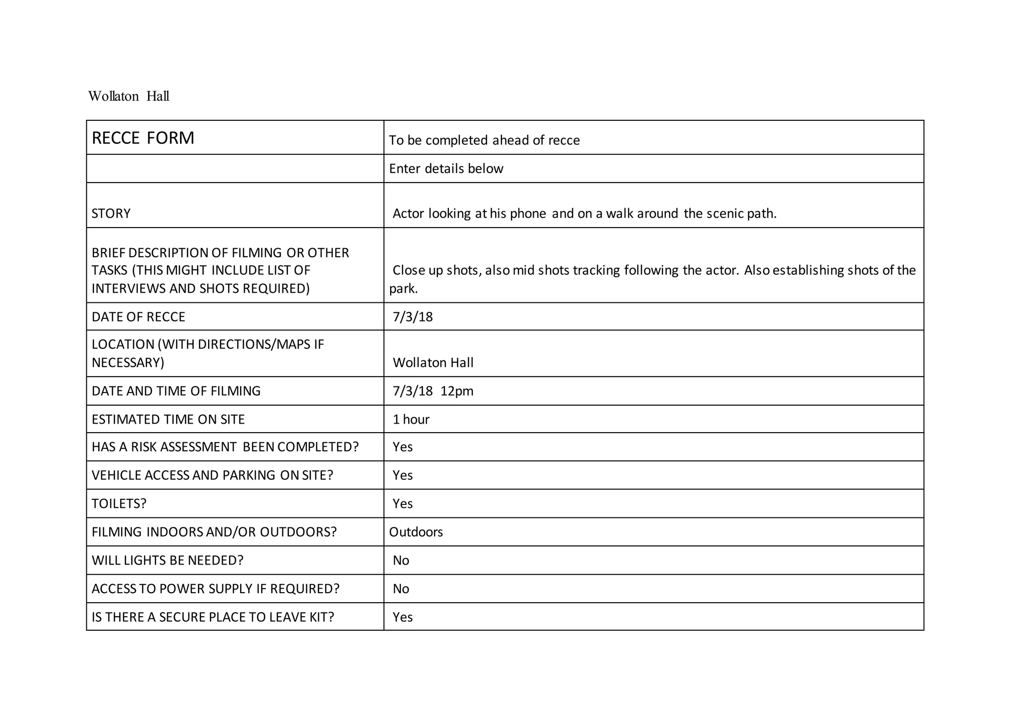 Recce form one more kiss | PPT
