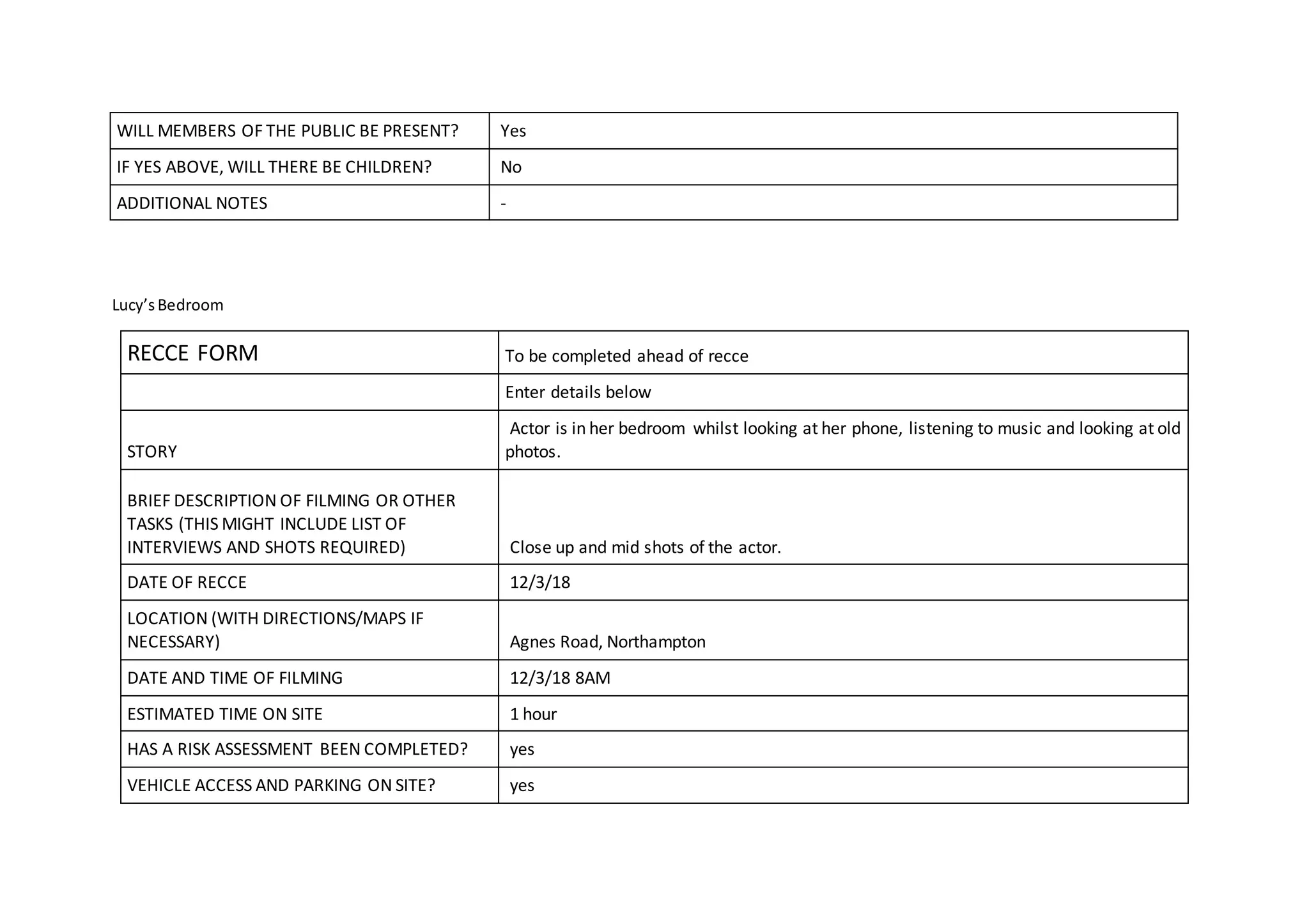 Recce form one more kiss | PPT
