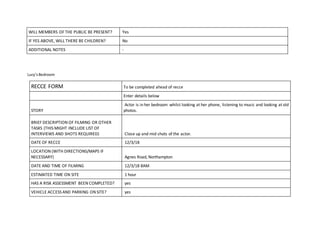 Recce form one more kiss | PPT