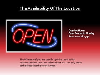 Reece Form For The Wheatsheaf | PPT