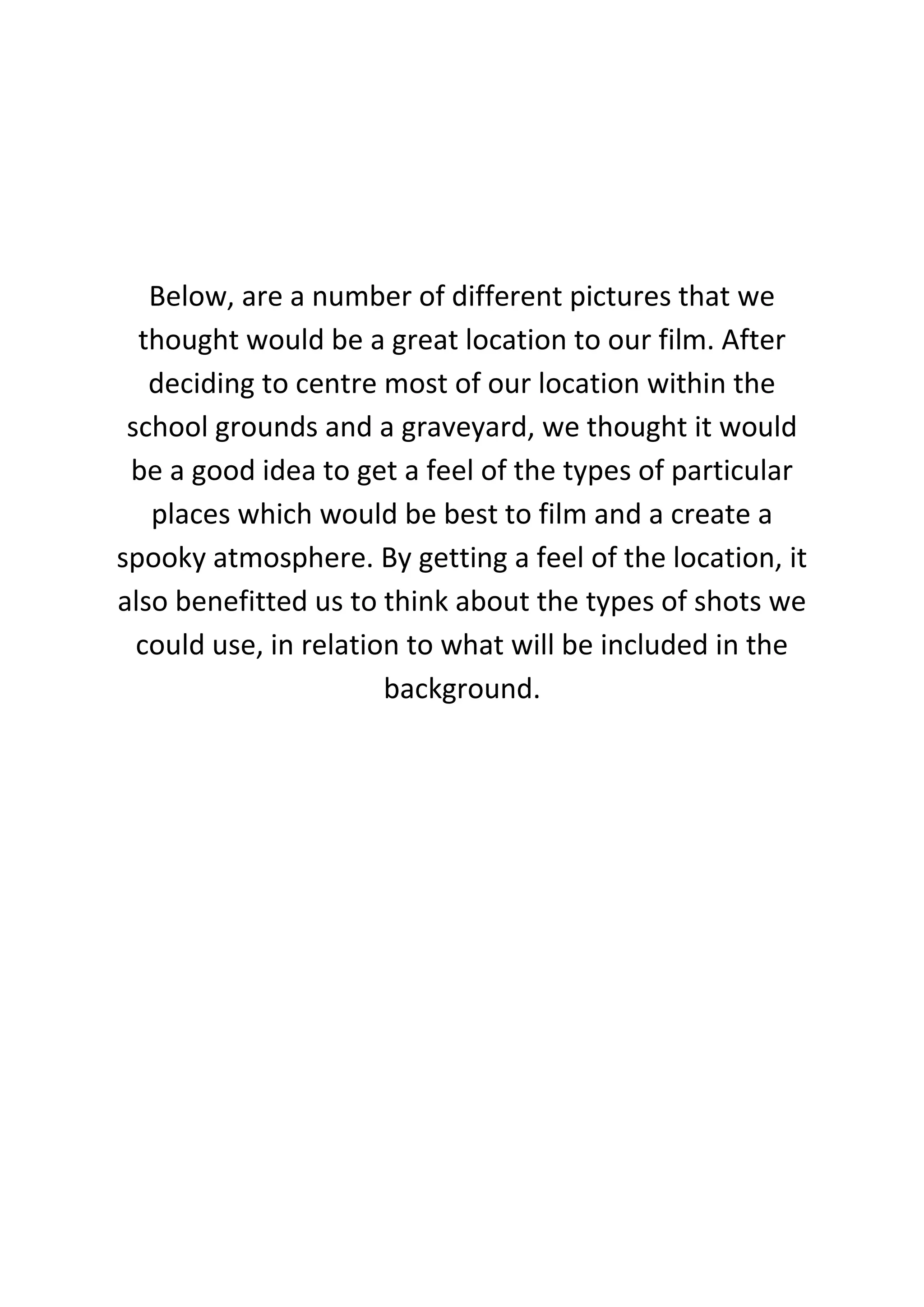 Recce pictures | DOCX | Movies | Entertainment