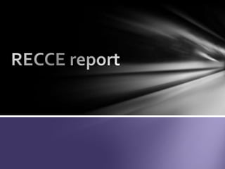 Recce report | PPTX