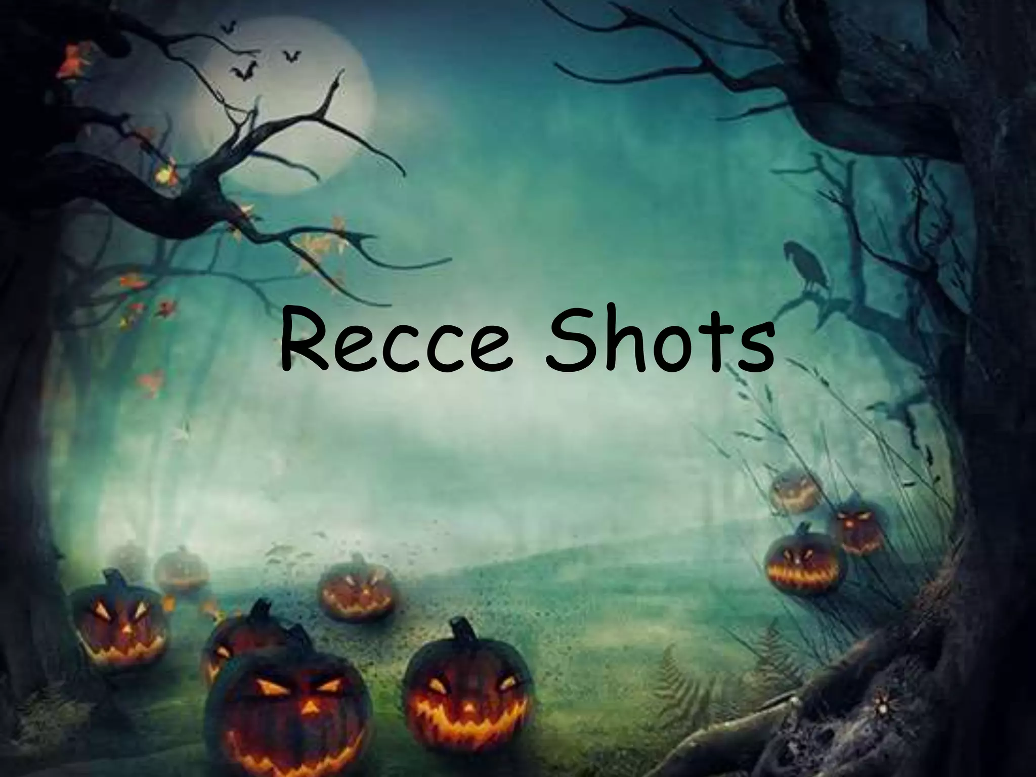 Recce shots | PPTX | Education