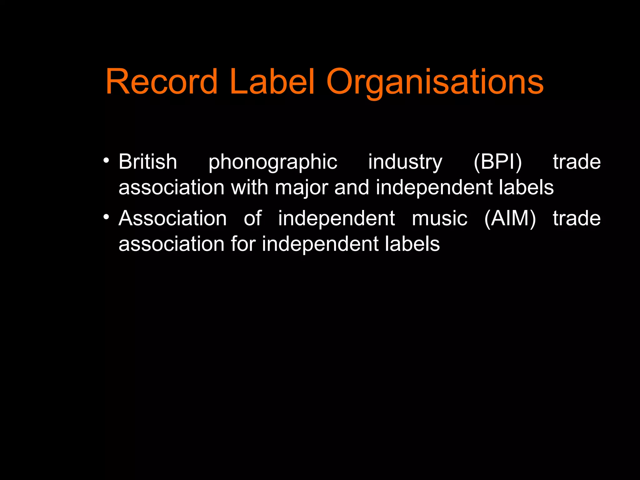 Record Contracts & Record Company | PPT
