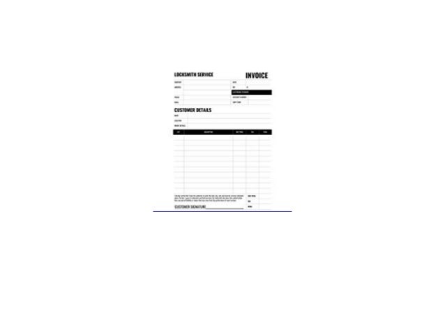 epub$@@ Receipt Locksmith Book 60 Invoices Work Orders for Locksmiths ...
