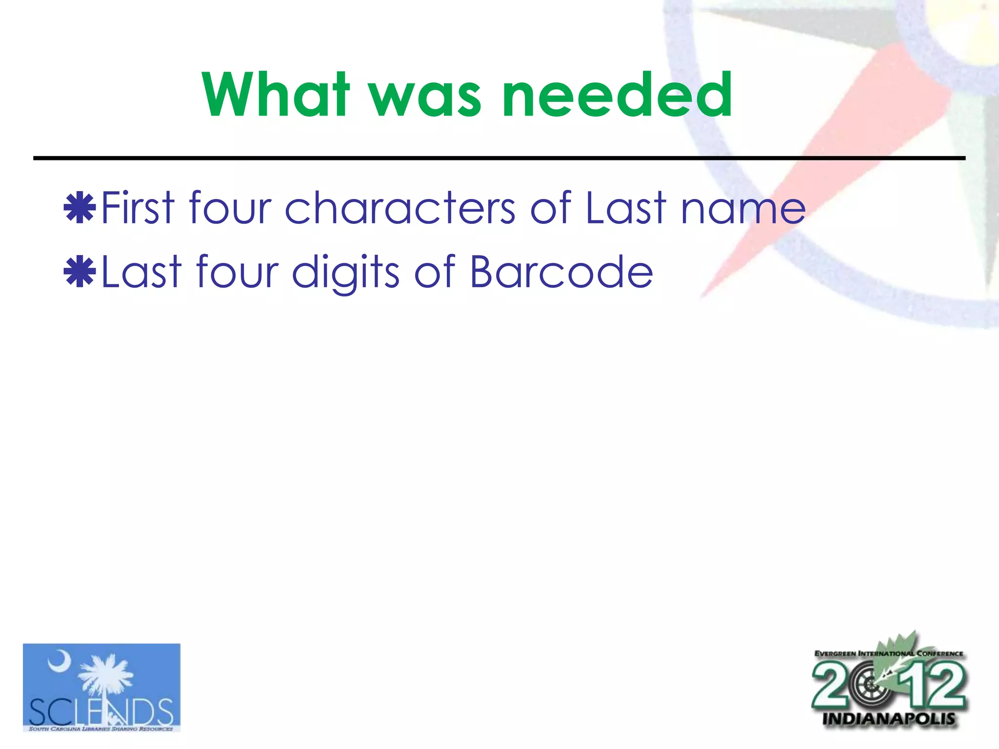 Receipt truncation | PPTX