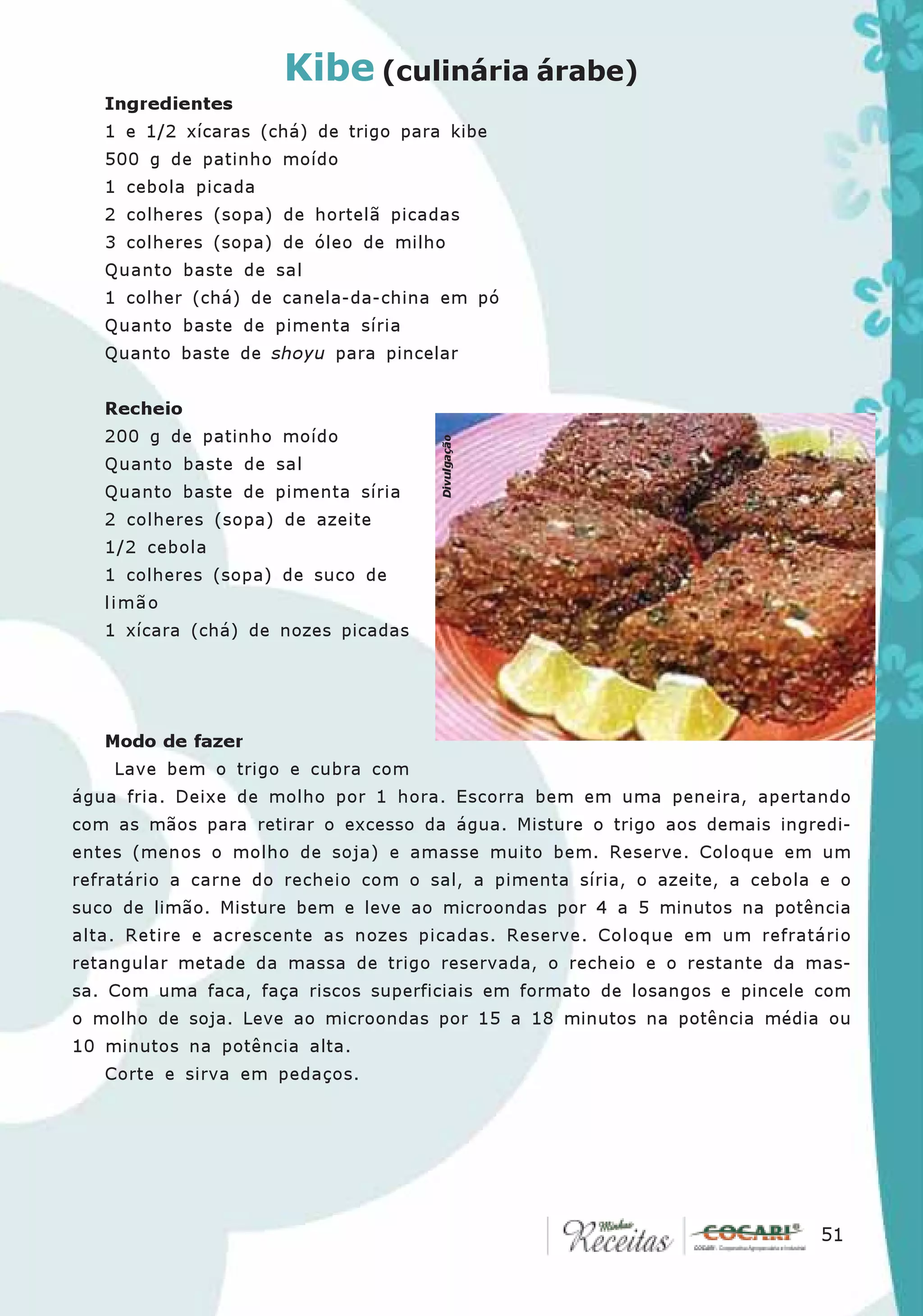 Receitas Cocari