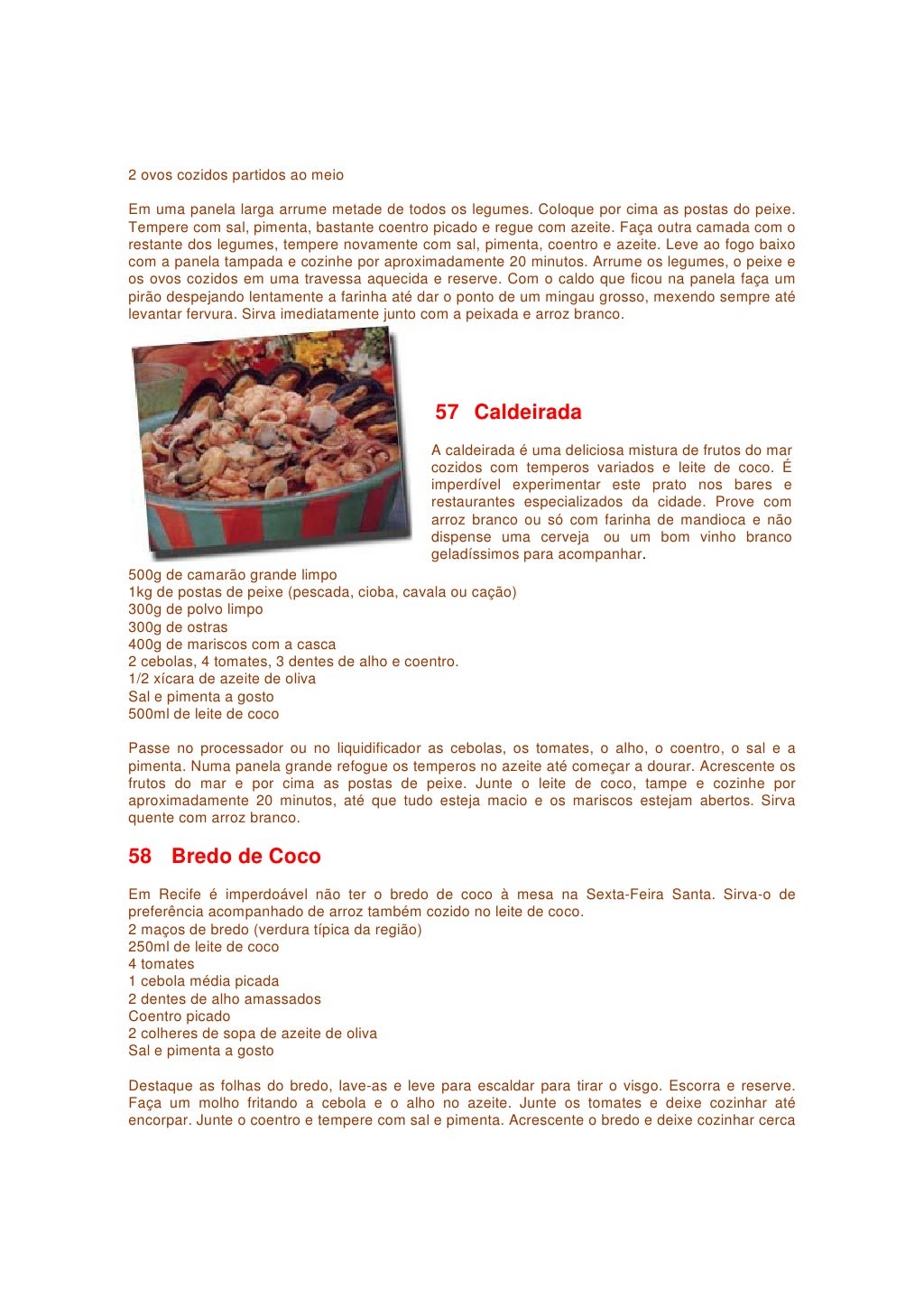 Receitas Nordestinas