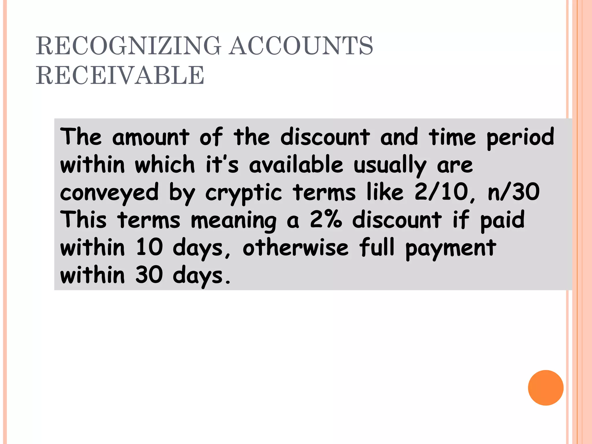 Receivable 01 | PPT