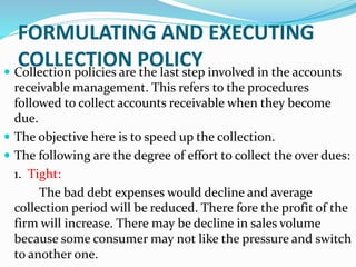 Receivables and inventory mgt | PPTX
