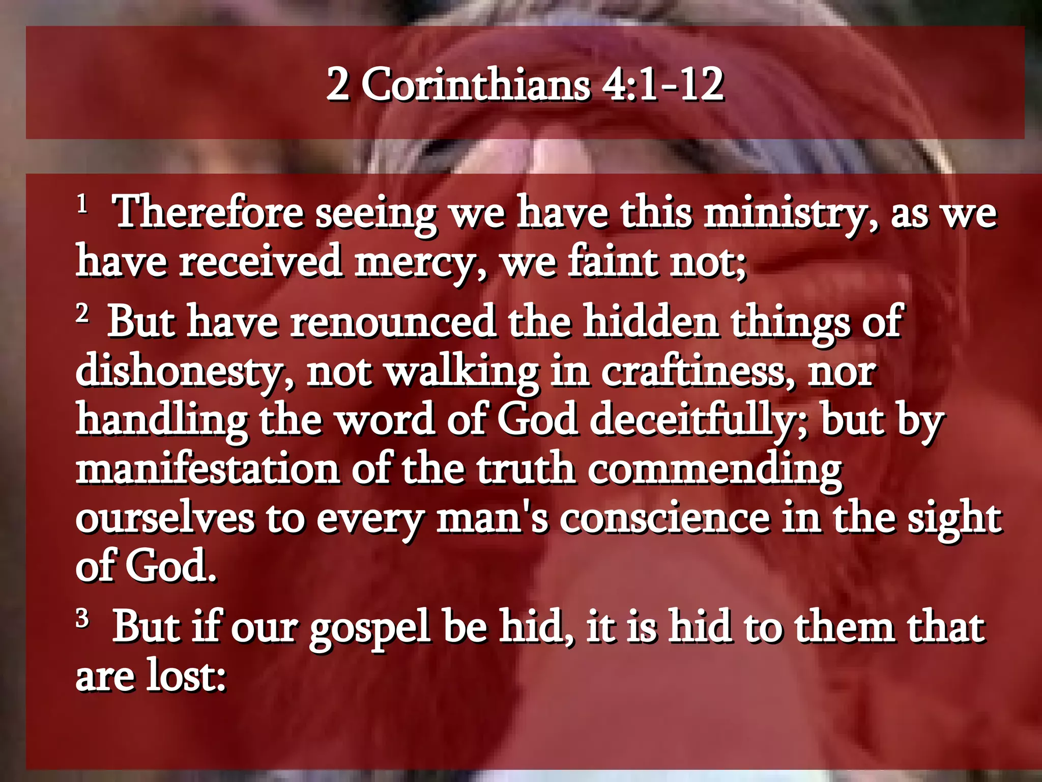 Receive Thy Sight | PPT