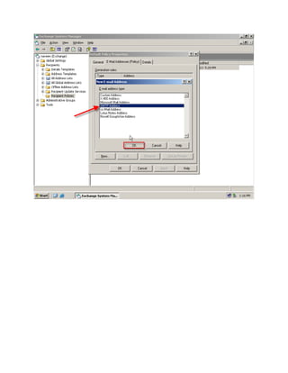 Receive connector configured in exchange server 2003 part 10 | PDF