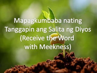Received the Word with Meekness | PPT