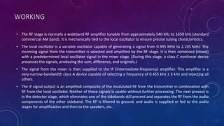 Receivers in Analog Communication Systems | PPTX