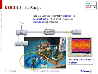 Receiver Testing To Third Generation Standerds | PPT