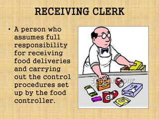 RECEIVING CONTROL POLICIES | PPTX