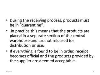 RECEIVING and STORAGE.pptx