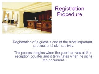 Receiving and welcoming of guest | PPT