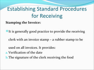 Receiving Controls | PPT