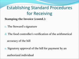 Receiving Controls | PPT