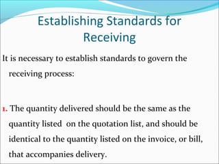 Receiving Controls | PPT