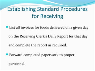 Receiving Controls | PPT