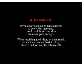 5 Tips For Receiving Ideas From Others | PPT