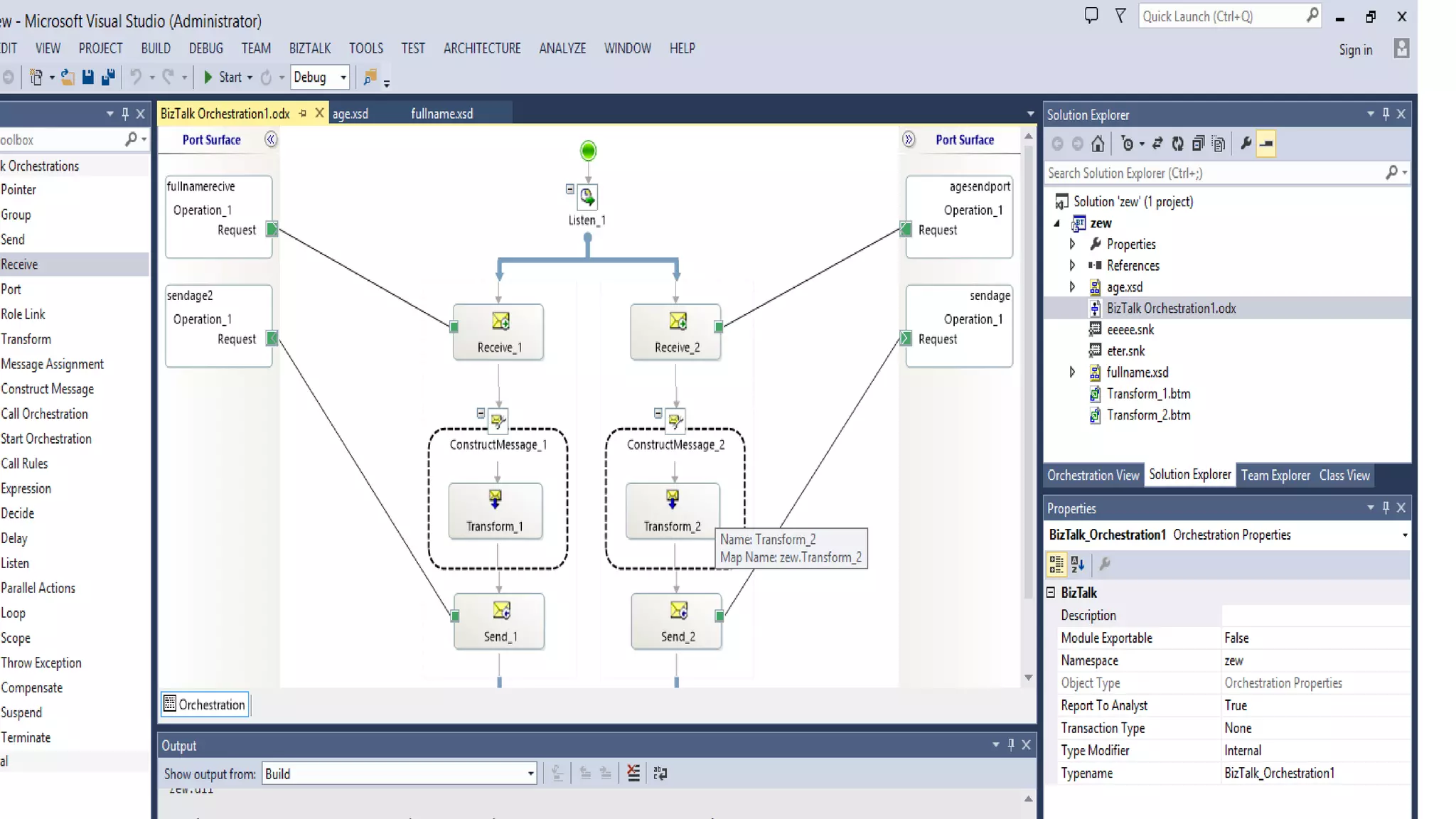 Receiving Multischem Inside One Orchestration Pptx