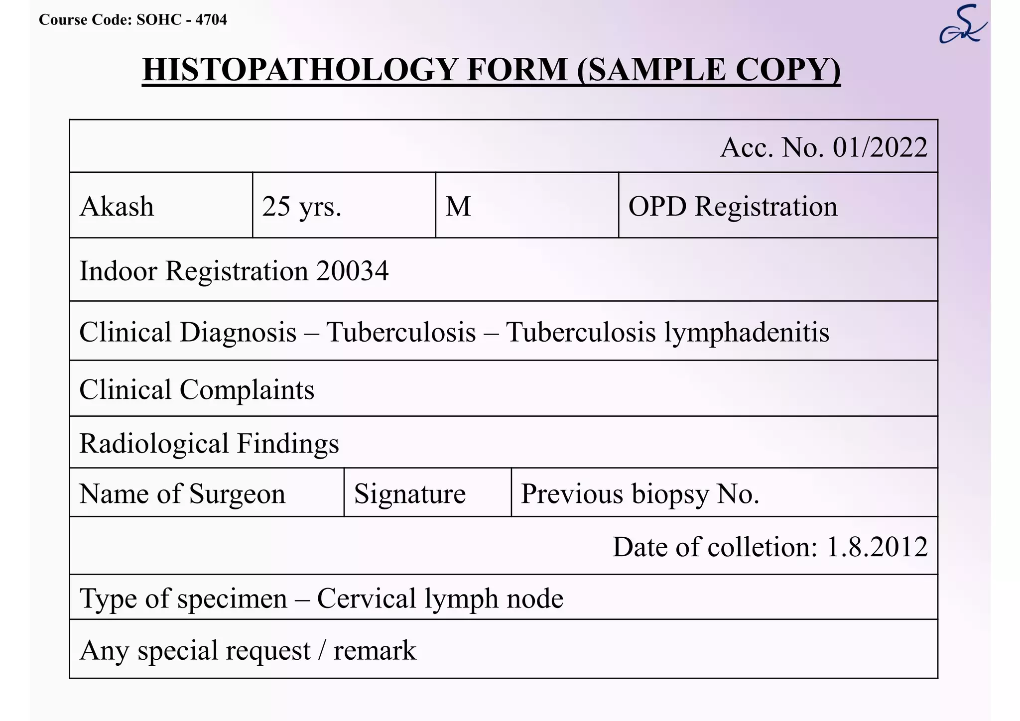 Receiving of surgical specimens | PDF | Surgery | Medical Health