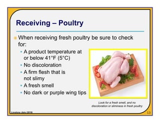 Food Receiving process | PDF