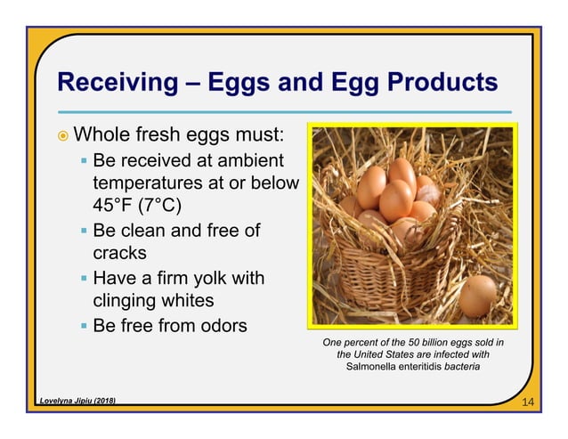 Food Receiving process | PDF | Food Industry | Industries